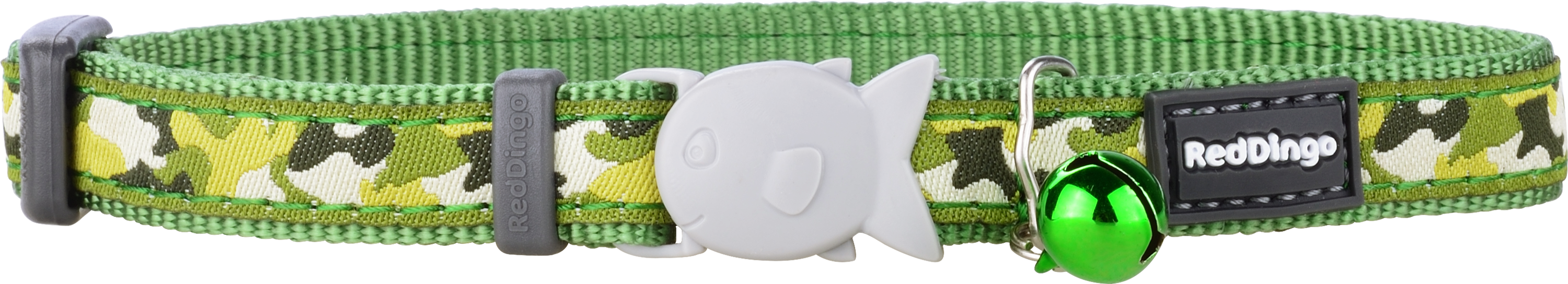 Red Dingo 'Camouflage Green' Cat Collar – Meelo Pets