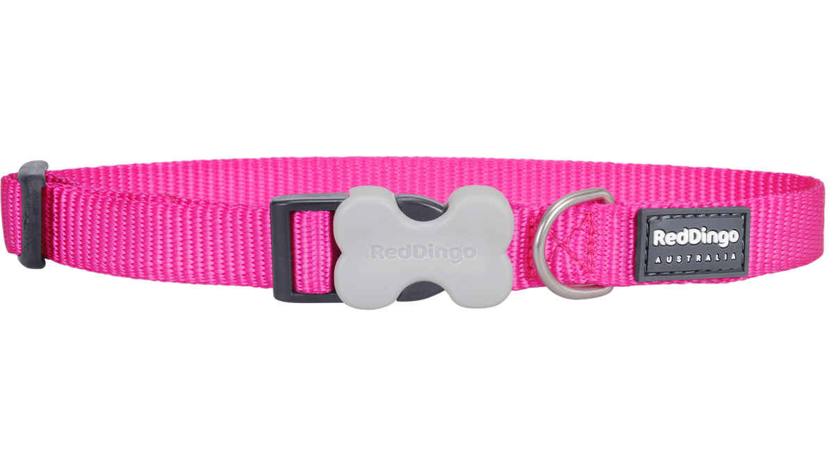 Red Dingo 'Classic Hot Pink' Collar – Meelo Pets